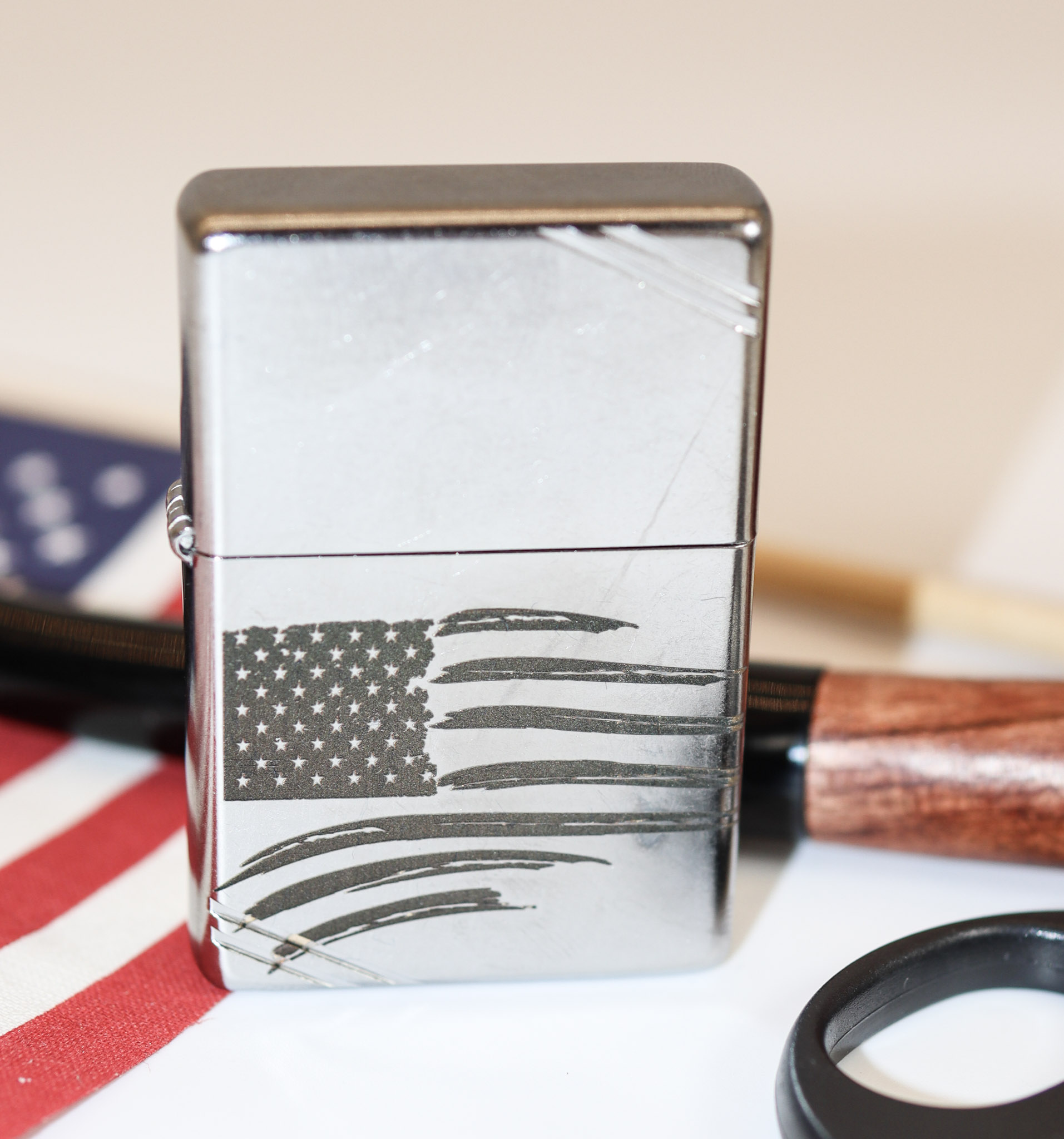 Custom Engraved Aluminum Zippo Lighters | Tech EV